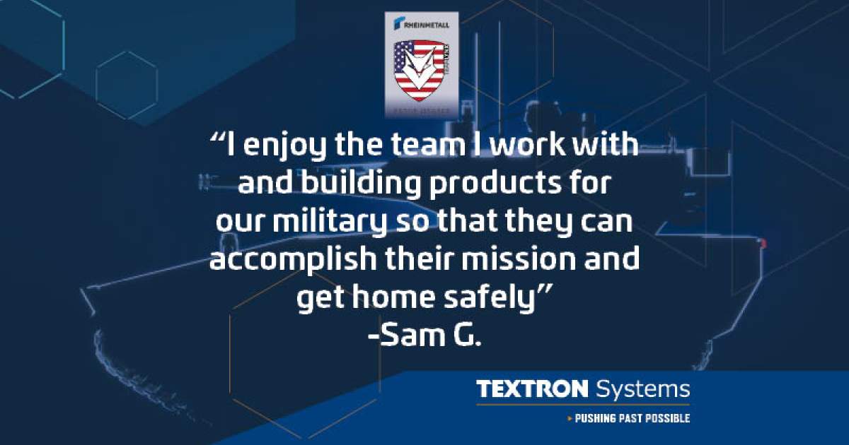 Faces of Team Lynx: Sam G. | Textron Systems